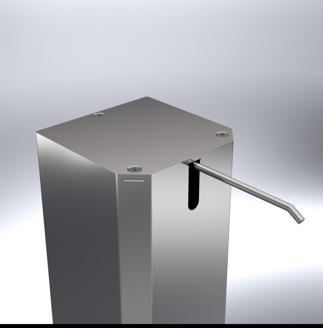 Dispenser gel dezinfectant